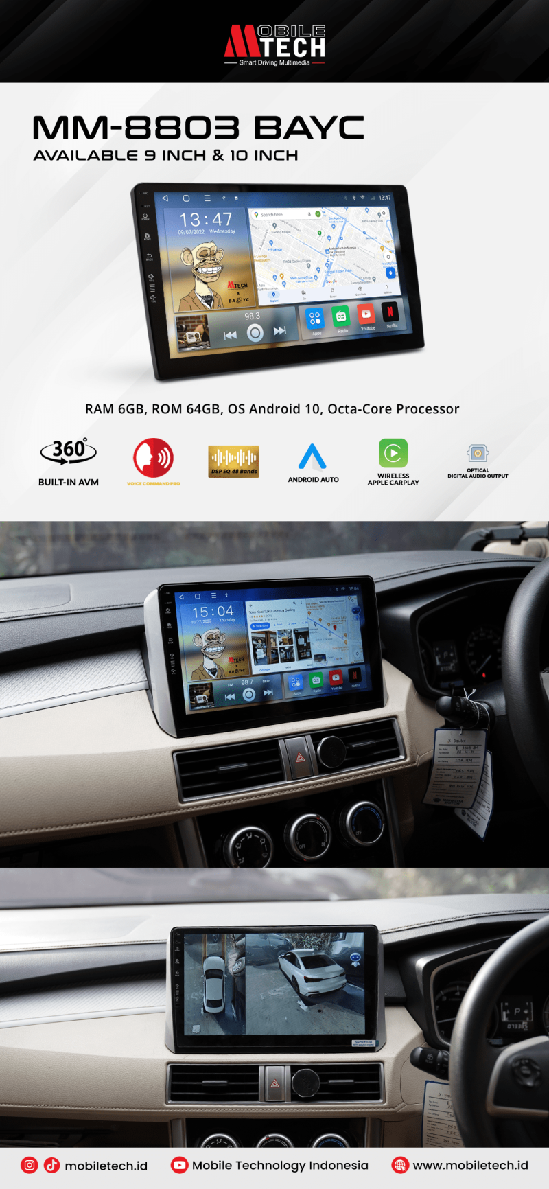 Spesifikasi BAYC - Mobiletech