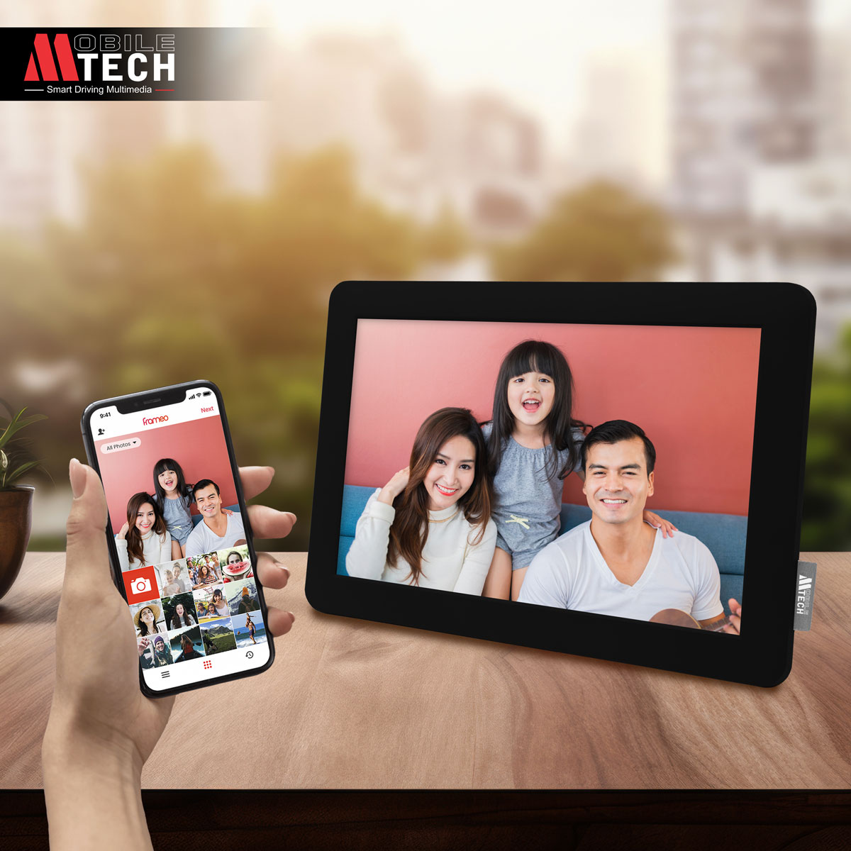 Smart Wi-Fi Photo Frame - Mobiletech